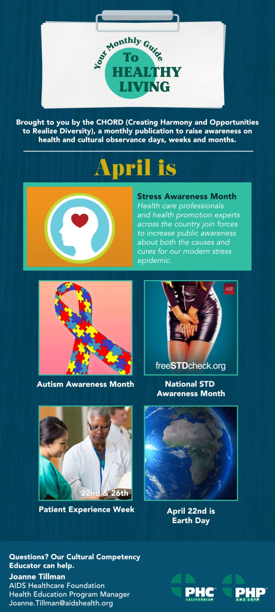 April 2021 - The CHORD Observance Days - AHF